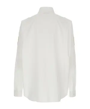 Balenciaga Logo Embroidered Long-sleeved Shirt