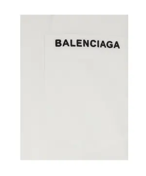 Balenciaga Logo Embroidered Long-sleeved Shirt