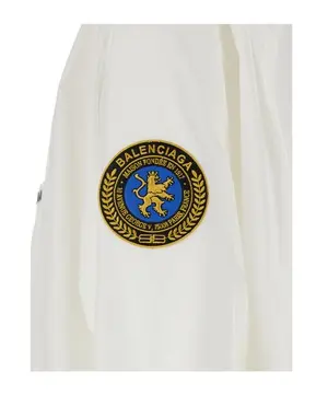 Balenciaga Logo Embroidered Long-sleeved Shirt