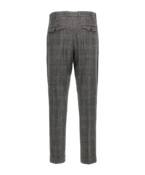 PT TORINO Checked Tailored Trousers
