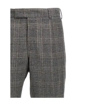 PT TORINO Checked Tailored Trousers