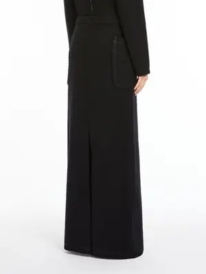 Max Mara Maxi Skirt With Flap Pockets