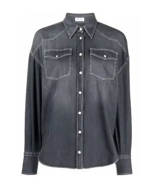 Brunello Cucinelli Denim Shirt