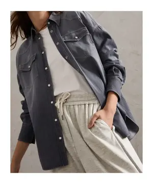 Brunello Cucinelli Denim Shirt