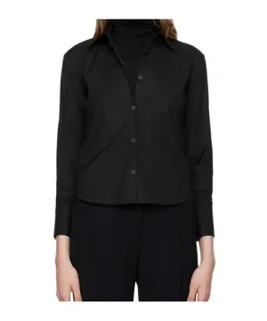 THE ROW Long Sleeve Lapel Shirt