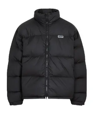 Vetements Logo Patch Padded Coat
