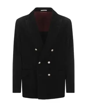 Brunello Cucinelli Double-breasted Corduroy Blazer