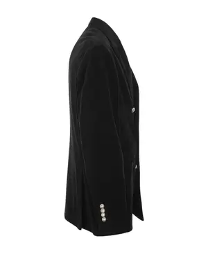 Brunello Cucinelli Double-breasted Corduroy Blazer