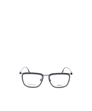 Zegna Rectangular Eyeglasses