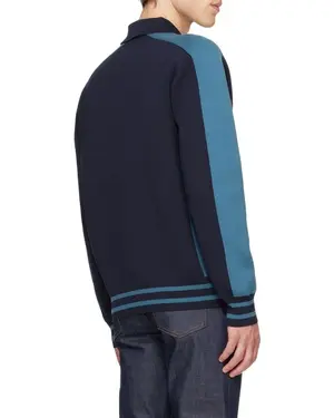 Maison Kitsuné Long-sleeved Polo Shirt