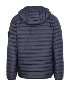 Stone Island Zip-up Hooded Down Puffer Jacket