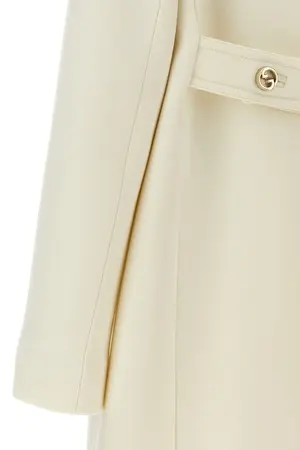 Gucci Collared Button-up Coat