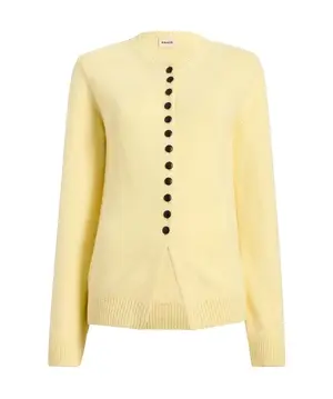 Khaite Josette Button Cardigan