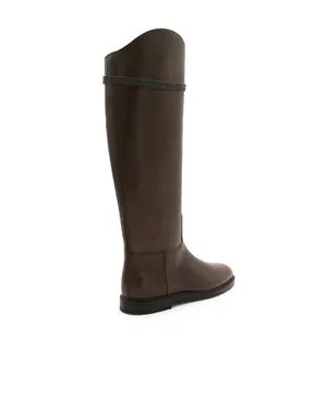 Brunello Cucinelli Embellished Knee-high Boots