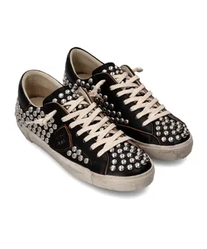 Philippe Model Studded Lace-up Low Top Sneakers