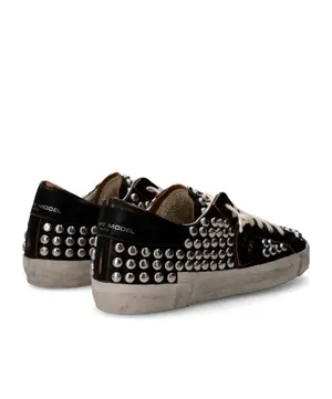 Philippe Model Studded Lace-up Low Top Sneakers