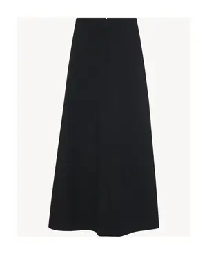 THE ROW Flores Zipped Skirt