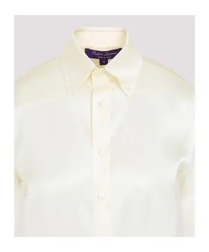 Ralph Lauren Satin Button-down Shirt
