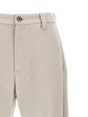 Brunello Cucinelli Buttoned Hem Trousers