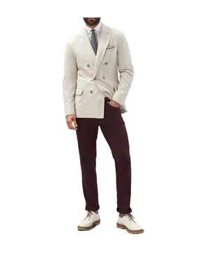 Brunello Cucinelli Straight-leg Jeans With Back Logo Patch - Black