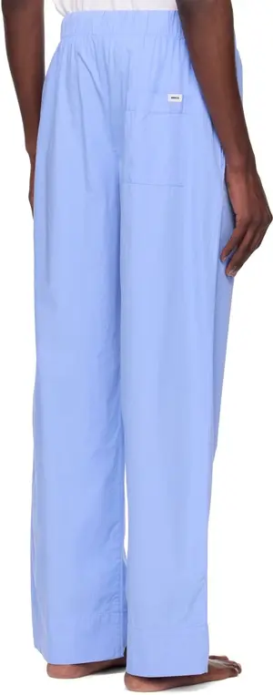 TEKLA Organic Cotton Poplin Pajama Pants