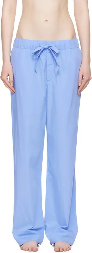 TEKLA Organic Cotton Poplin Pajama Pants