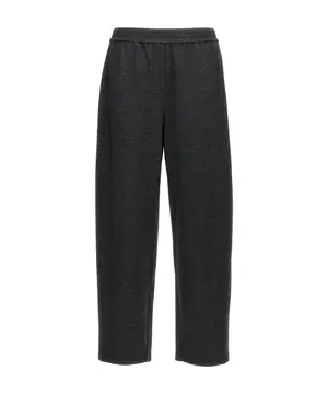 Brunello Cucinelli Elasticated Waistband Straight Leg Pants