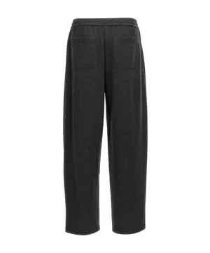 Brunello Cucinelli Elasticated Waistband Straight Leg Pants