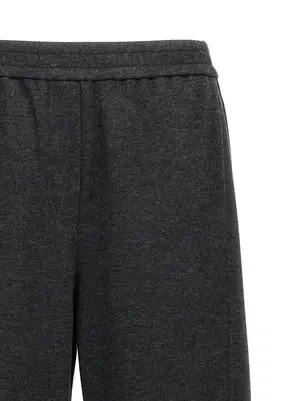Brunello Cucinelli Elasticated Waistband Straight Leg Pants