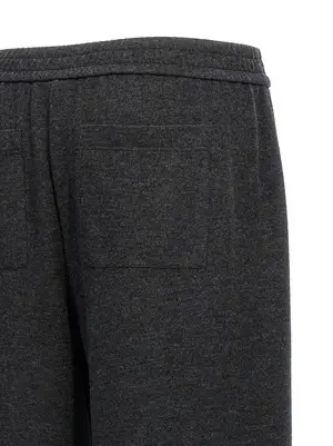 Brunello Cucinelli Elasticated Waistband Straight Leg Pants