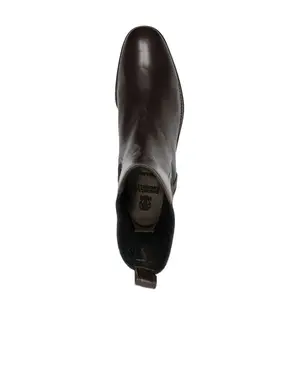 Brunello Cucinelli Monili-chain Almond-toe Ankle Boots