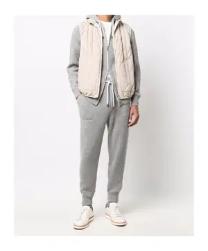 Brunello Cucinelli Logo Embroidered Zip-up Cardigan