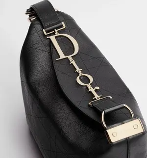 Dior Medium Hobo Bag - Black