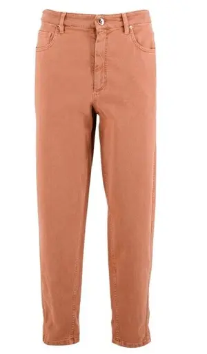 Brunello Cucinelli Five-pocket Tapered Cotton Trousers