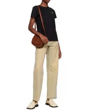 A.p.c. Betty Foldover Top Crossbody Bag