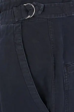 Isabel Marant Étoile Straight-leg Trousers With Elasticated Waist - Black