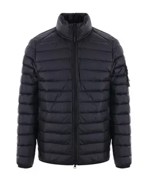 Stone Island Loom Woven Chambers Zip-up Puffer Jacket
