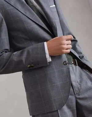 Brunello Cucinelli Lapel Long-sleeved Suit Set