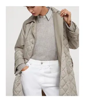 Brunello Cucinelli Quilted Trench Coat
