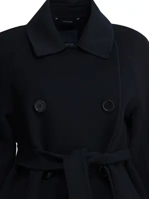 Max Mara Louise Double Breasted Short Belted Jacket