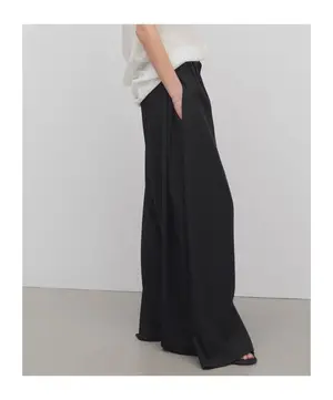 THE ROW Wide-leg Wool Trousers