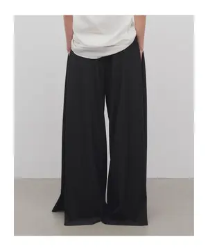 THE ROW Wide-leg Wool Trousers