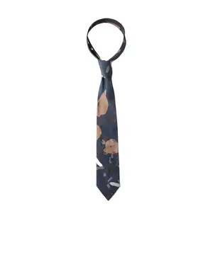 Brunello Cucinelli Ramage Abstract-print Silk Tie