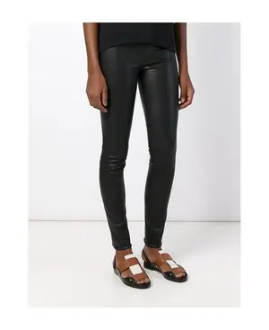 THE ROW High-waisted Fitted Pants