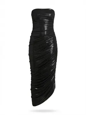 Norma Kamali Strapless Diana Gown
