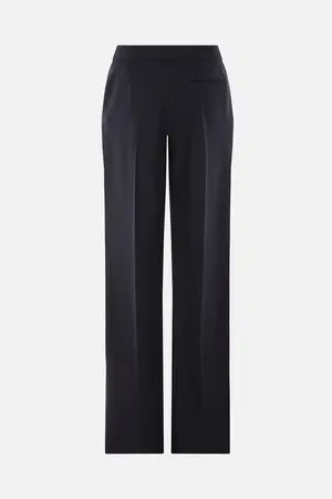 THE ROW High Waist Straight Leg Pants