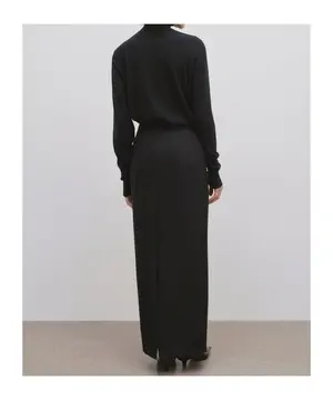 THE ROW Bartelle Wool Maxi Skirt
