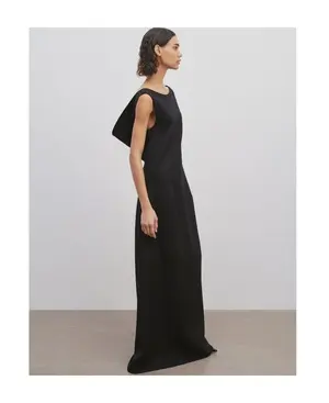 THE ROW Rhea Freshly Cut Wool Maxi Dress
