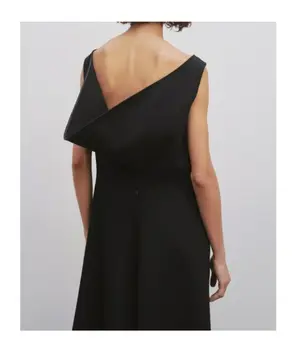 THE ROW Rhea Freshly Cut Wool Maxi Dress