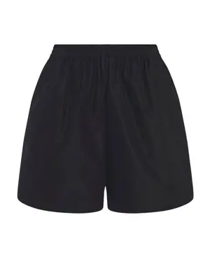THE ROW Gunther Cashmere Shorts - Black